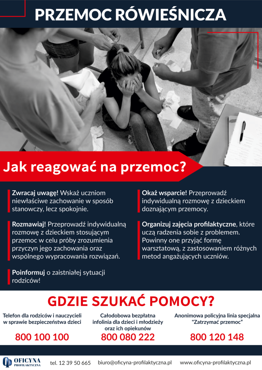 Przemoc rówieśnicza - Profilaktyka społeczna | Atelier Centrum ...